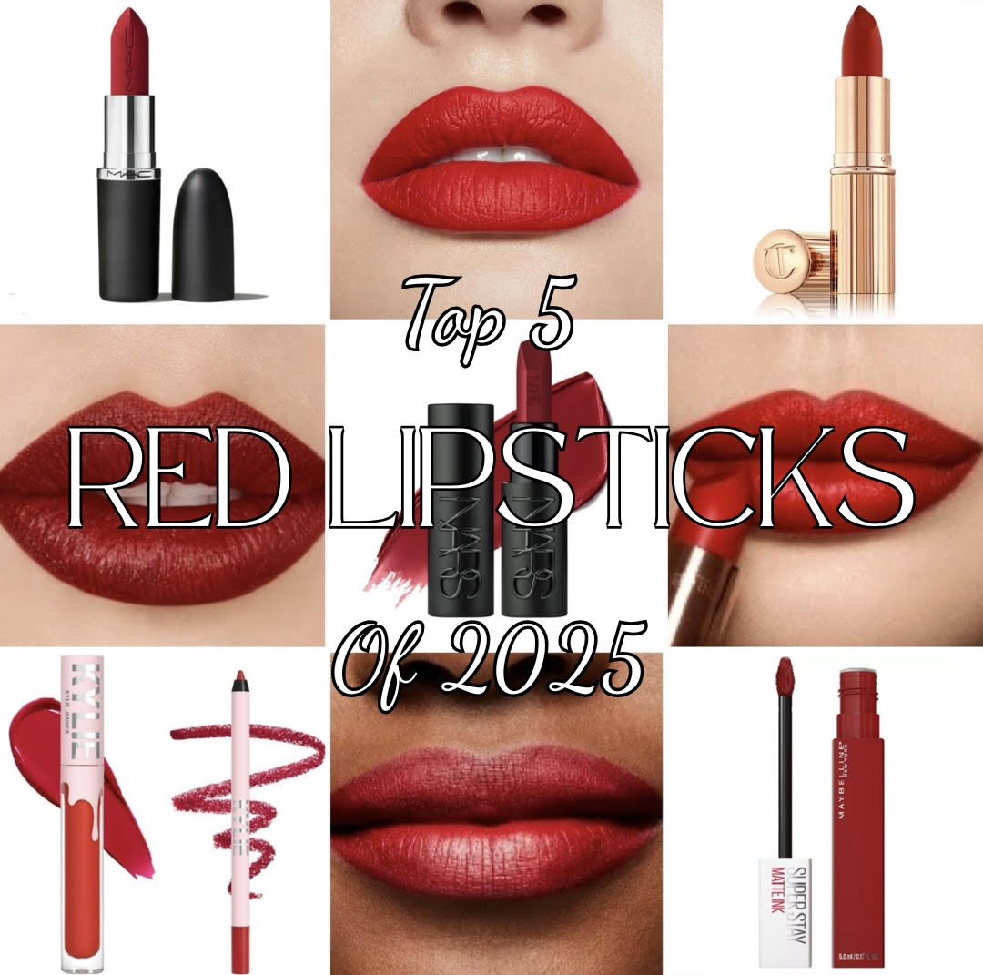 Top 5 Red Lipsticks You Need In Your Life | Belle Boudoir Photography